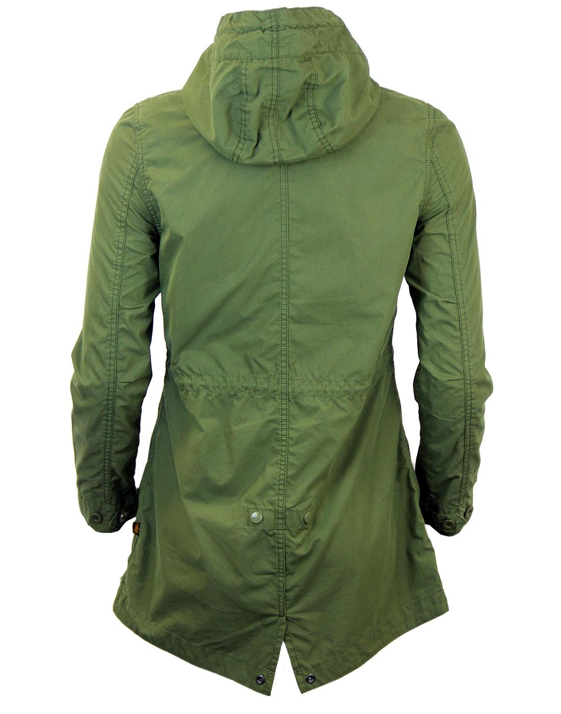 ALPHA INDUSTRIES Retro Mod Lightweight Military Fishtail Parka