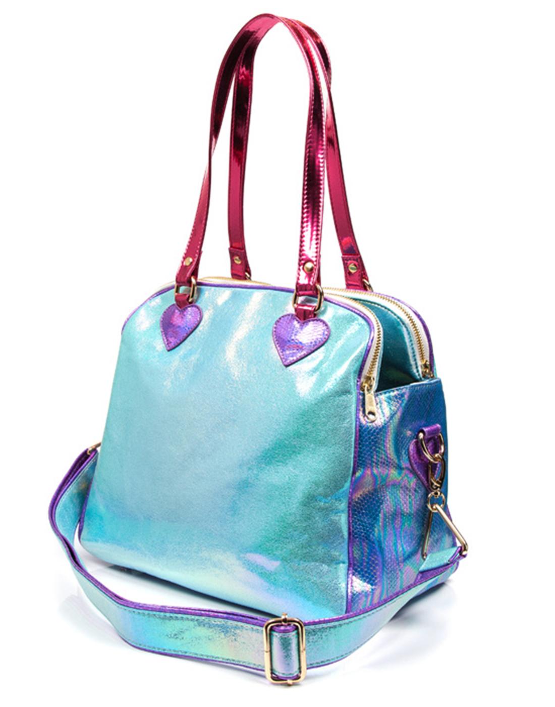 IRREGULAR CHOICE King of the Castle Unicorn Bag in White